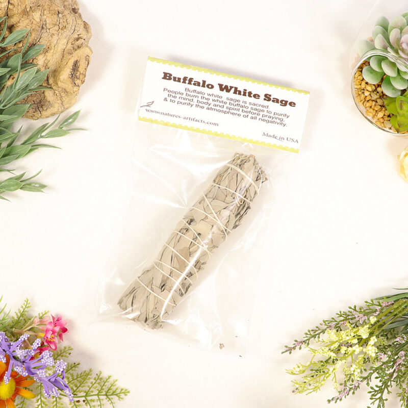 Small White Sage Smudge Bundle in Ready to Retail Packaging - Nature's ...