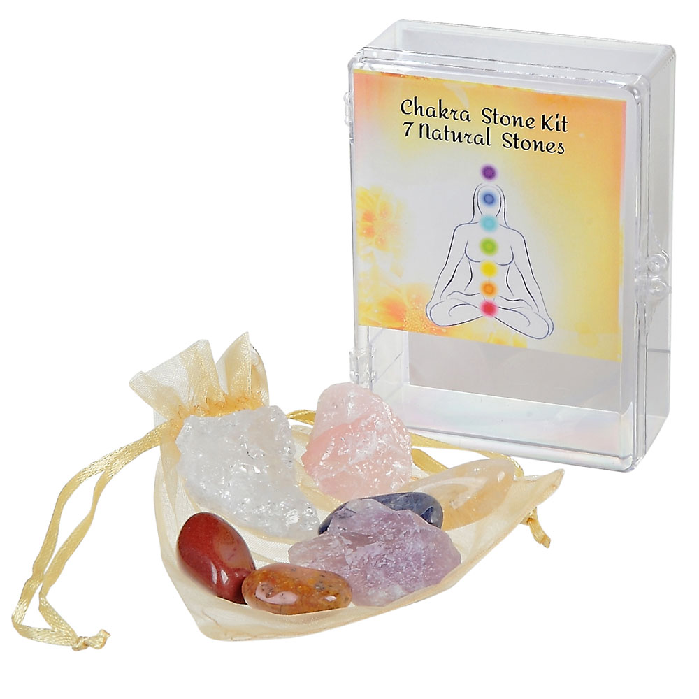 CKT1 - Chakra Balancing Stone Kit [7 Stones] - Nature's Artifacts