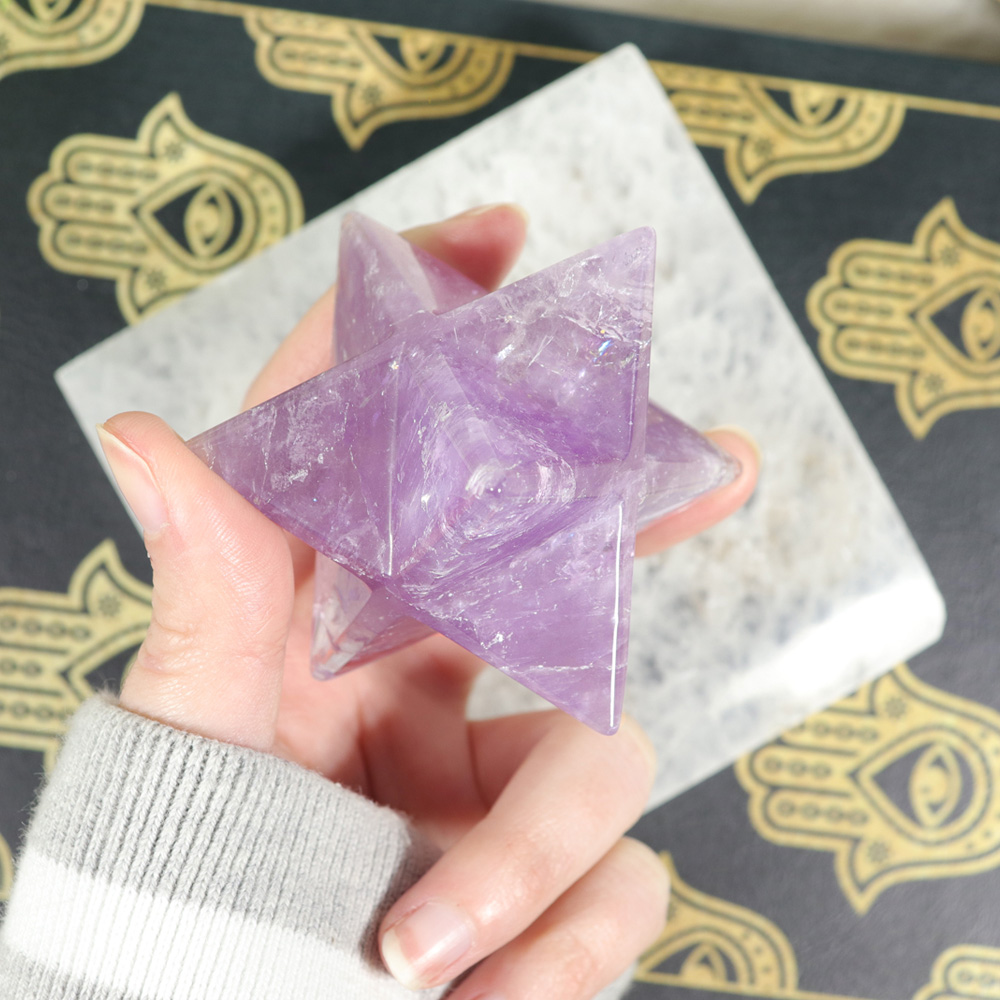 Amethyst Merkaba | Nature's Artifacts