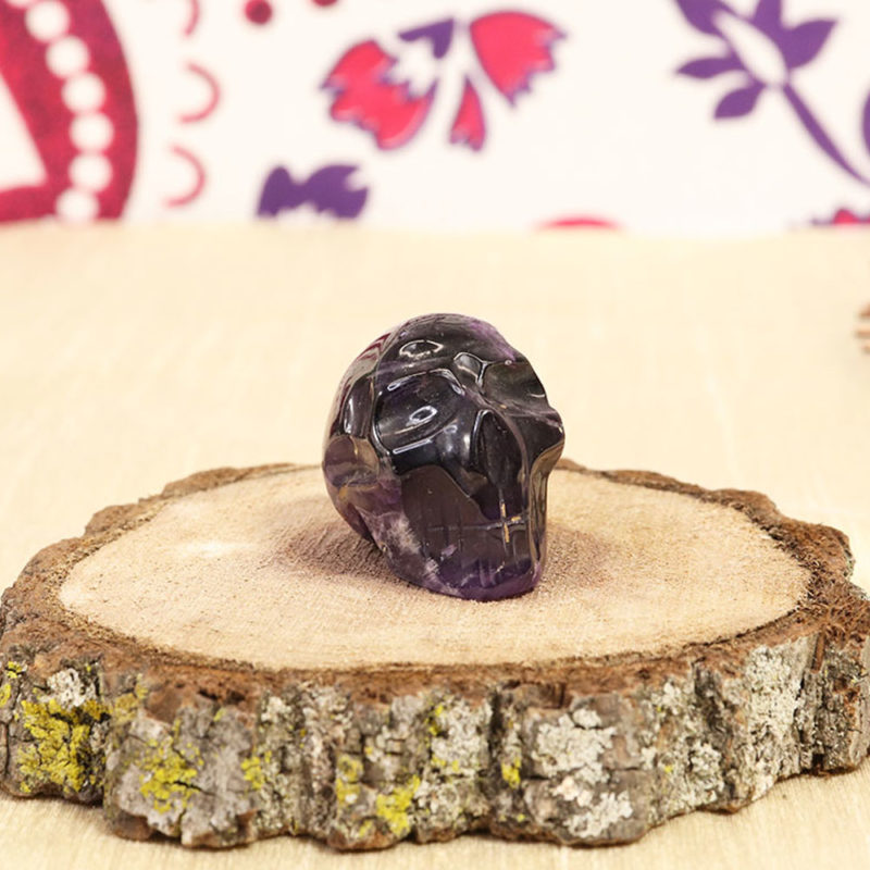 Amethyst Skull - Amethyst Crystal - Nature's Artifacts
