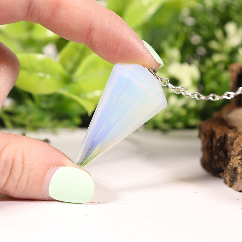 Opalite Pendulum - Serene Opalite Crystal - Nature's Artifacts