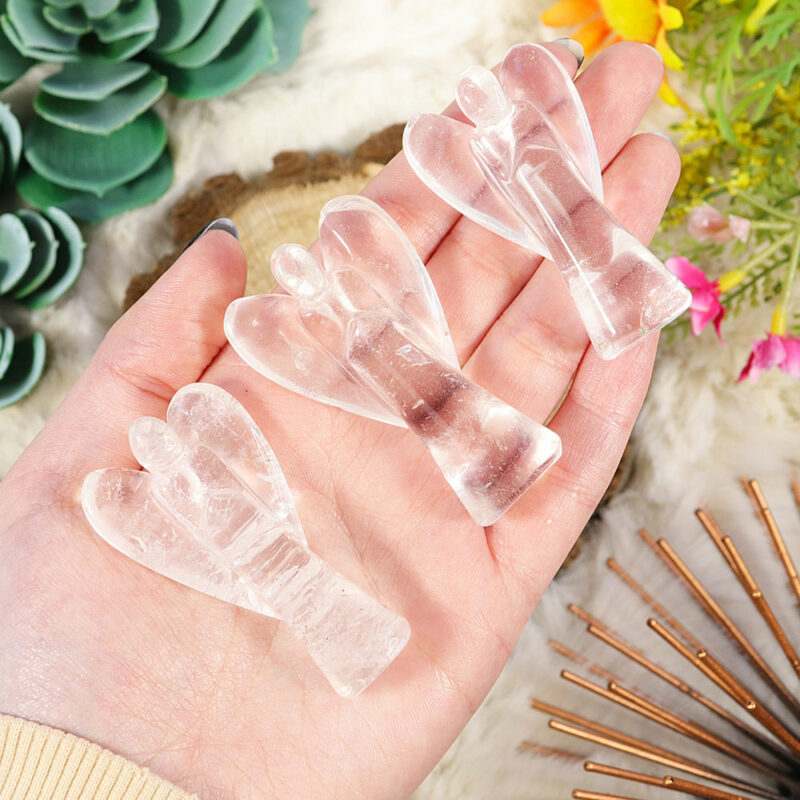 Clear Quartz Angel - Gemstone Angels - Nature's Artifacts