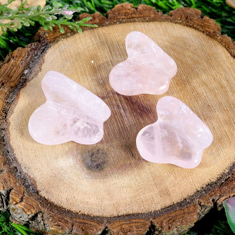 Rose Quartz Mini Butterfly - Nature's Artifacts