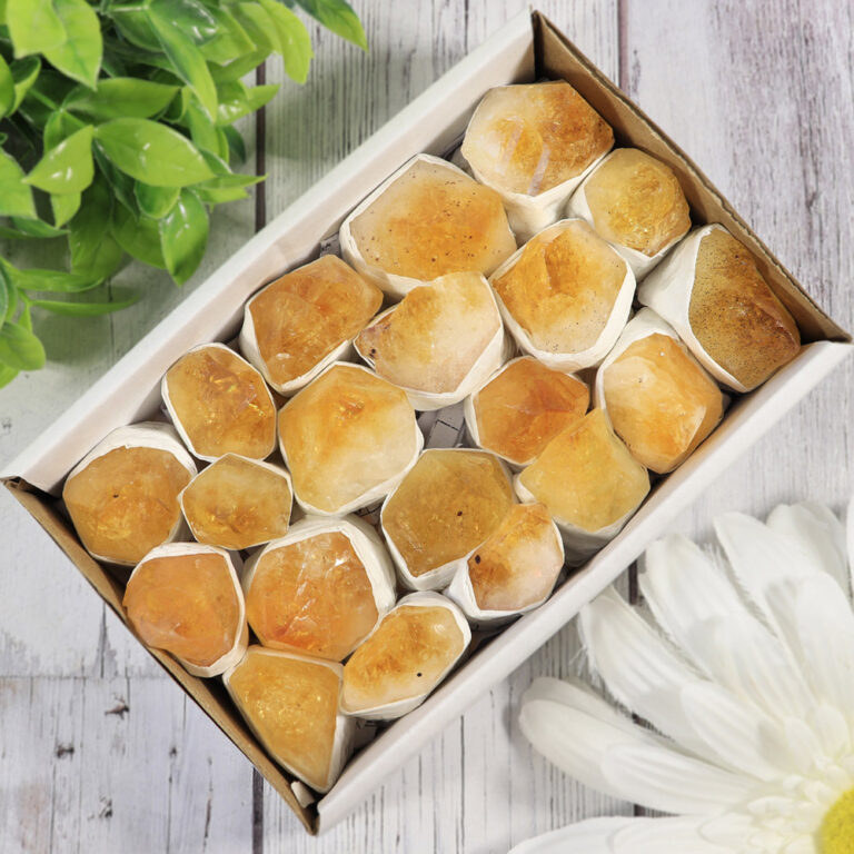 Citrine Flat Points - Nature's Artifacts